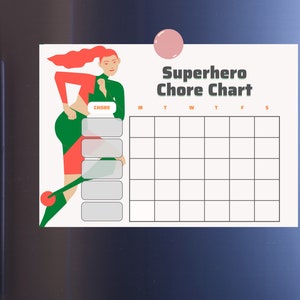 Weekly Chore Chart Printable ~ Weekly Chore Chart ~ Printable Chore ...