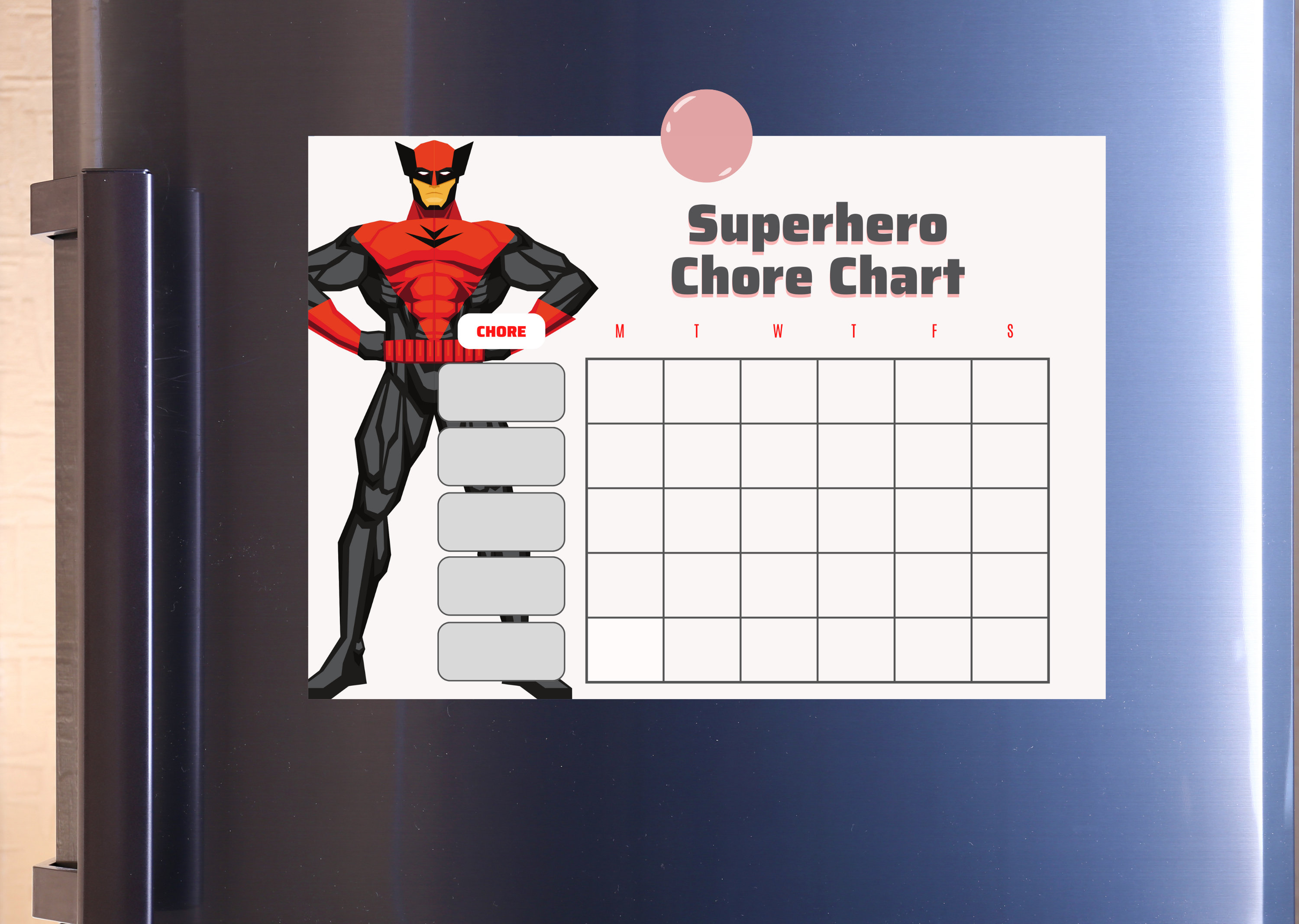 Weekly Chore Chart Printable ~ Weekly Chore Chart ~ Printable Chore ...