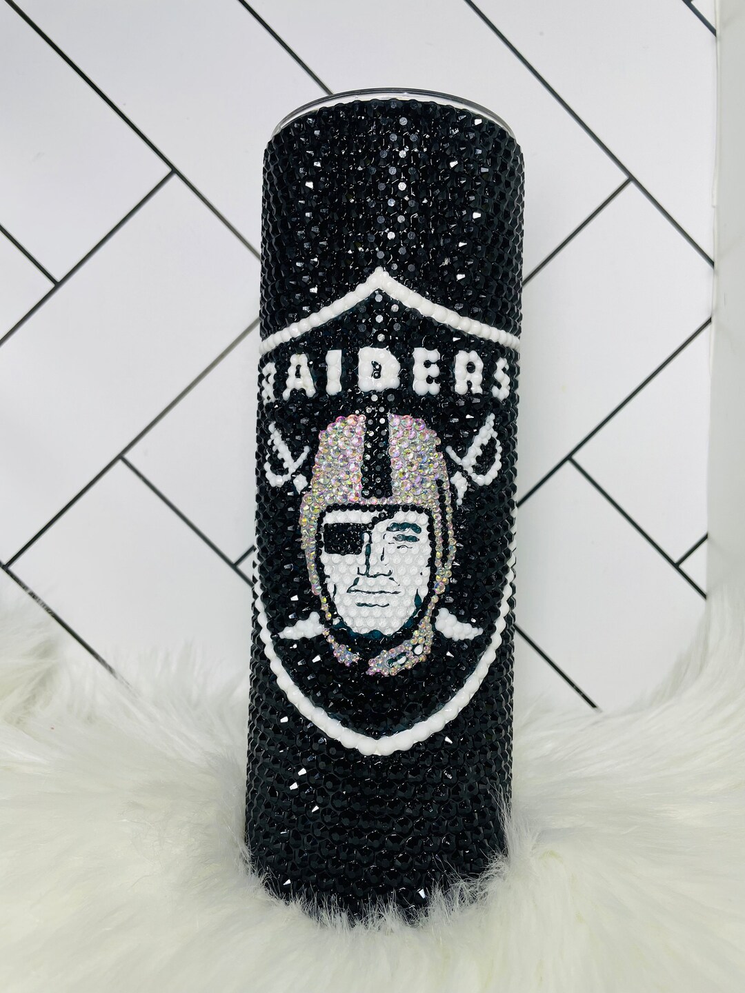 Rhinestone Raiders Tumbler: Custom Stainless Steel Cup (20oz, 30oz) - Etsy