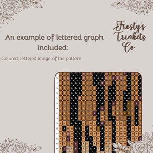 Tiger Print Loom Beaded Bracelet Pattern | Animal Print Inspired ...