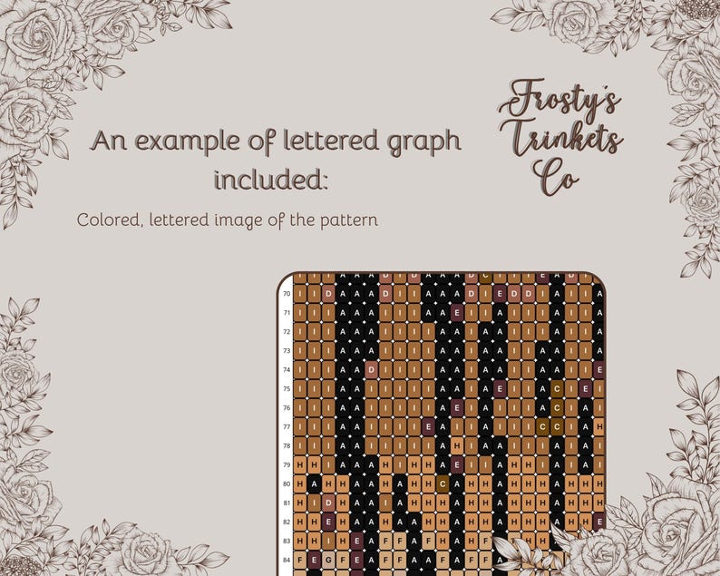 Tiger Print Loom Beaded Bracelet Pattern | Animal Print Inspired ...