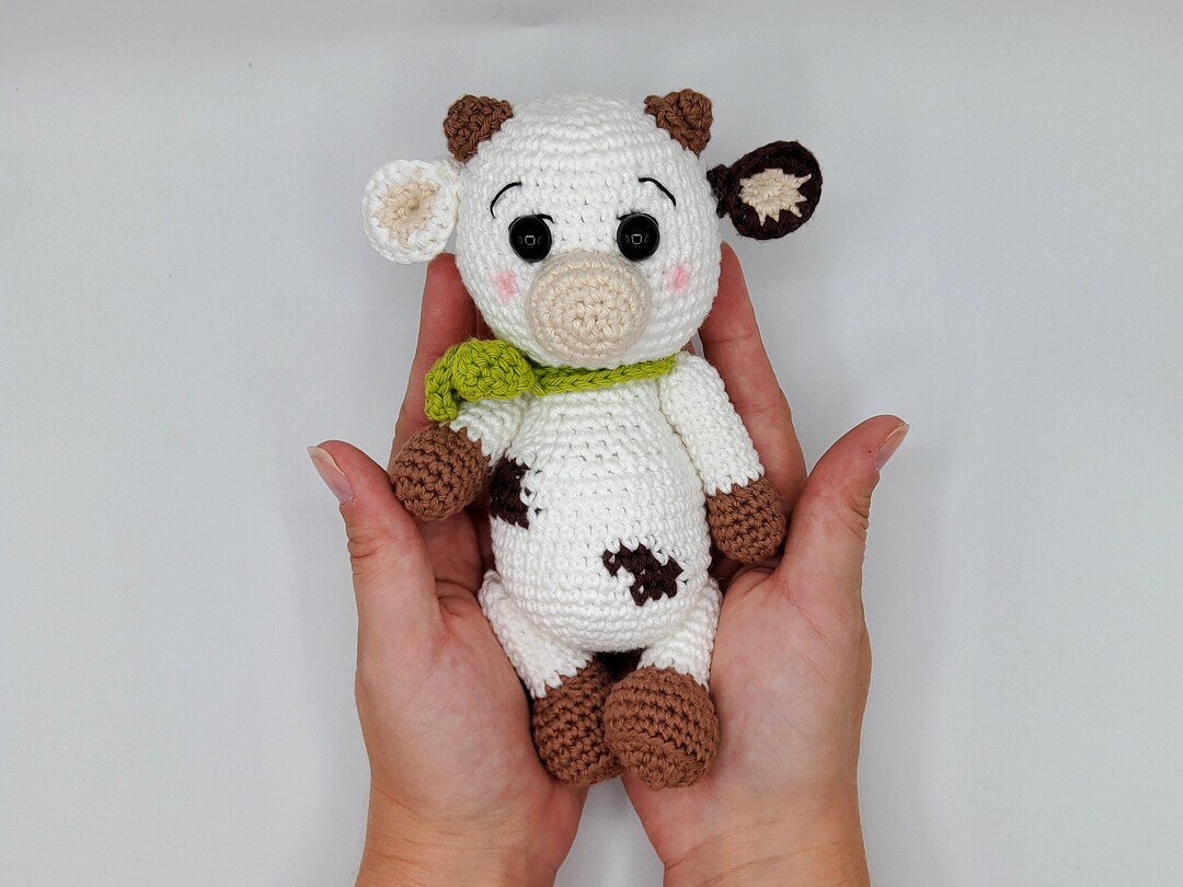 Little Miss Clarabelle | Small Handmade Cow Doll | Farmhouse Decor ...