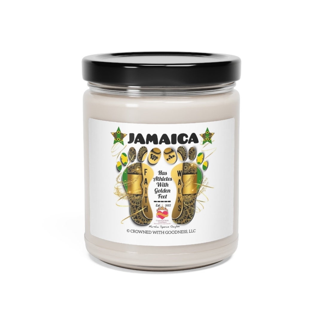 Jamaican Themed Jamaica Golden Feet - Custom Designed Sea Salt and ...