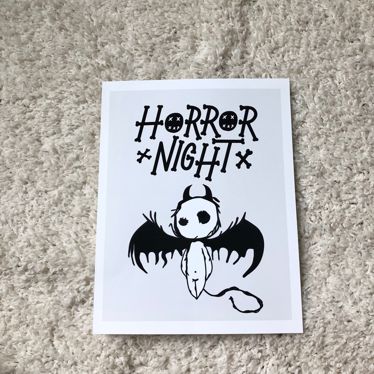 Goth Baby Nursery Decor Horror Home Decor Gothic Home - Etsy