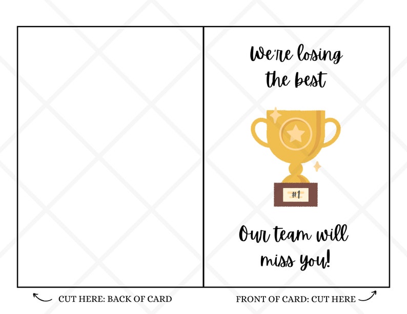 We're Losing the Best Card, Retirement, Coworker Leaving Gift (digital ...
