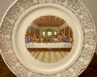The Last Supper Plate - Etsy