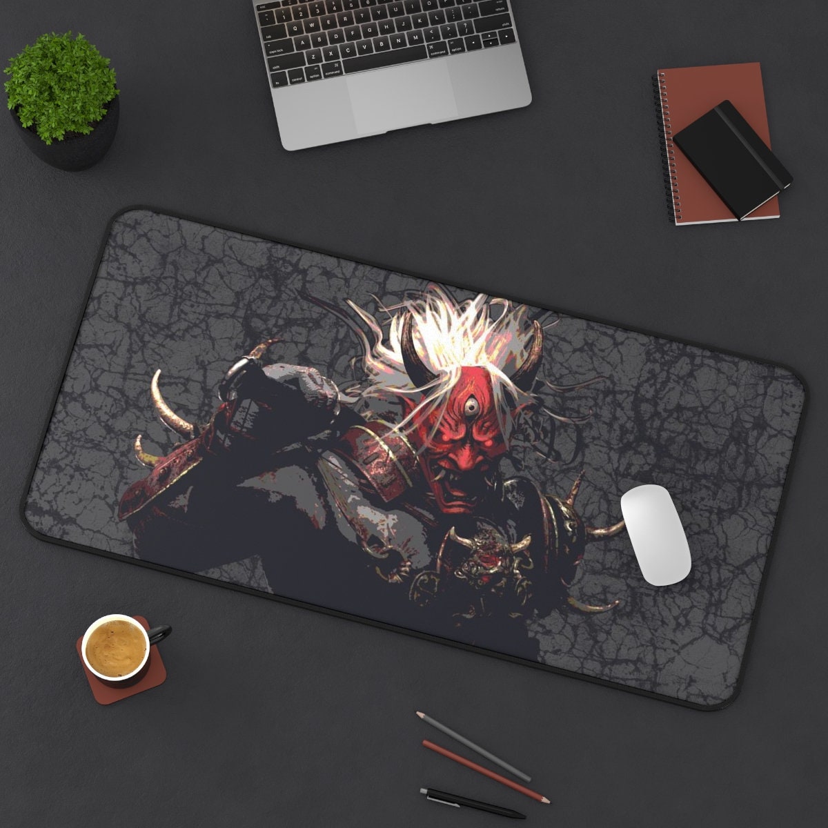 Oni Deskmat Oni Mousepad Dbd Mousepad Oni Desk Pad Dbd Decor Oni Desk ...