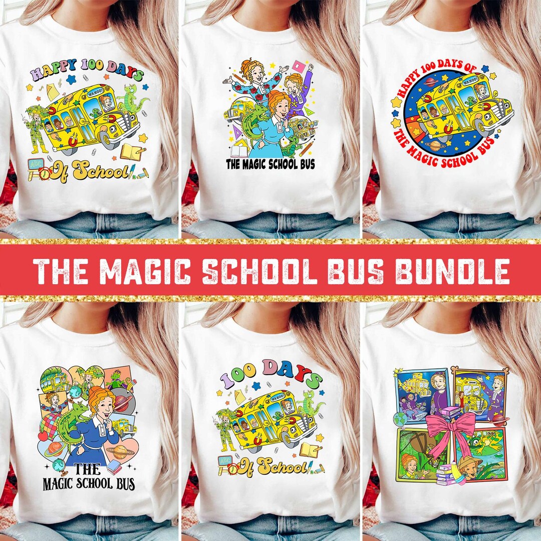 The Magic School Bus Bundle, Everyday of Week Ms Frizzle Bundle, Take ...
