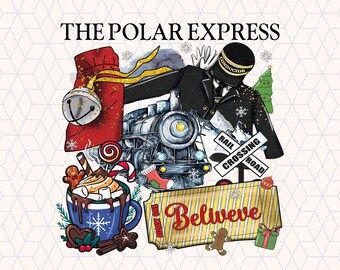 The Polar Express Christmas Bundle, Believe Christmas Bundle, North ...