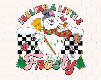 Ho Ho Ho Frosty the Snowman Png, Frosty the Snowman Christmas Png, Cute ...