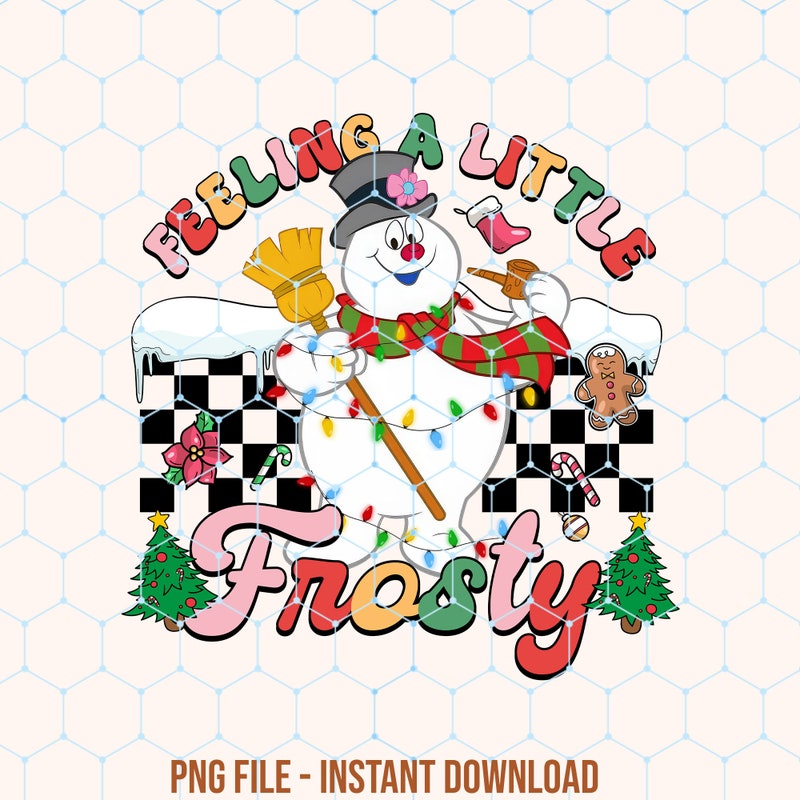 Frosty Snowman Svg - Etsy