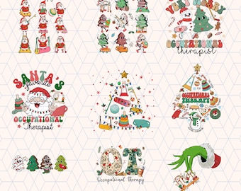Occupational Therapy Christmas Bundle, Occupational Therapist Christmas ...