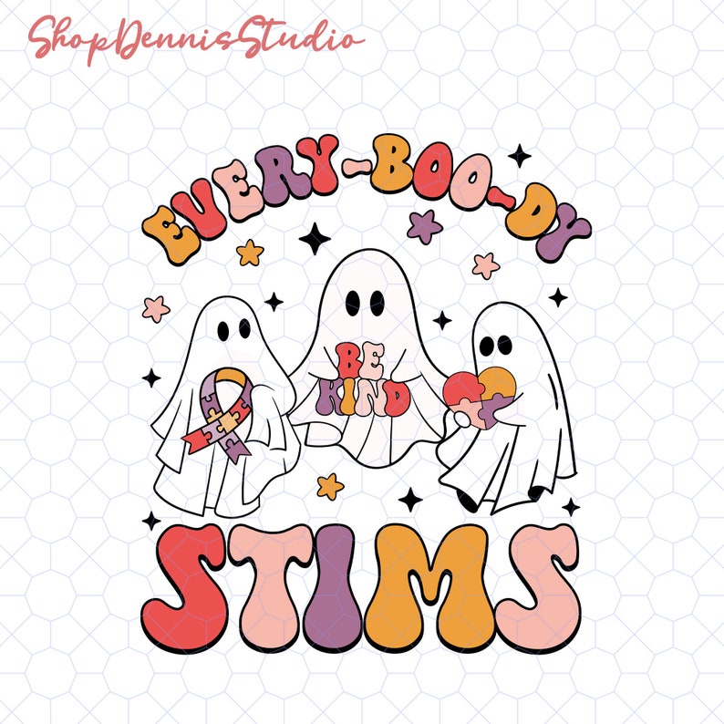 Everybody Stim Teacher Halloween Png, Spooky Sped Teacher Png, Special ...