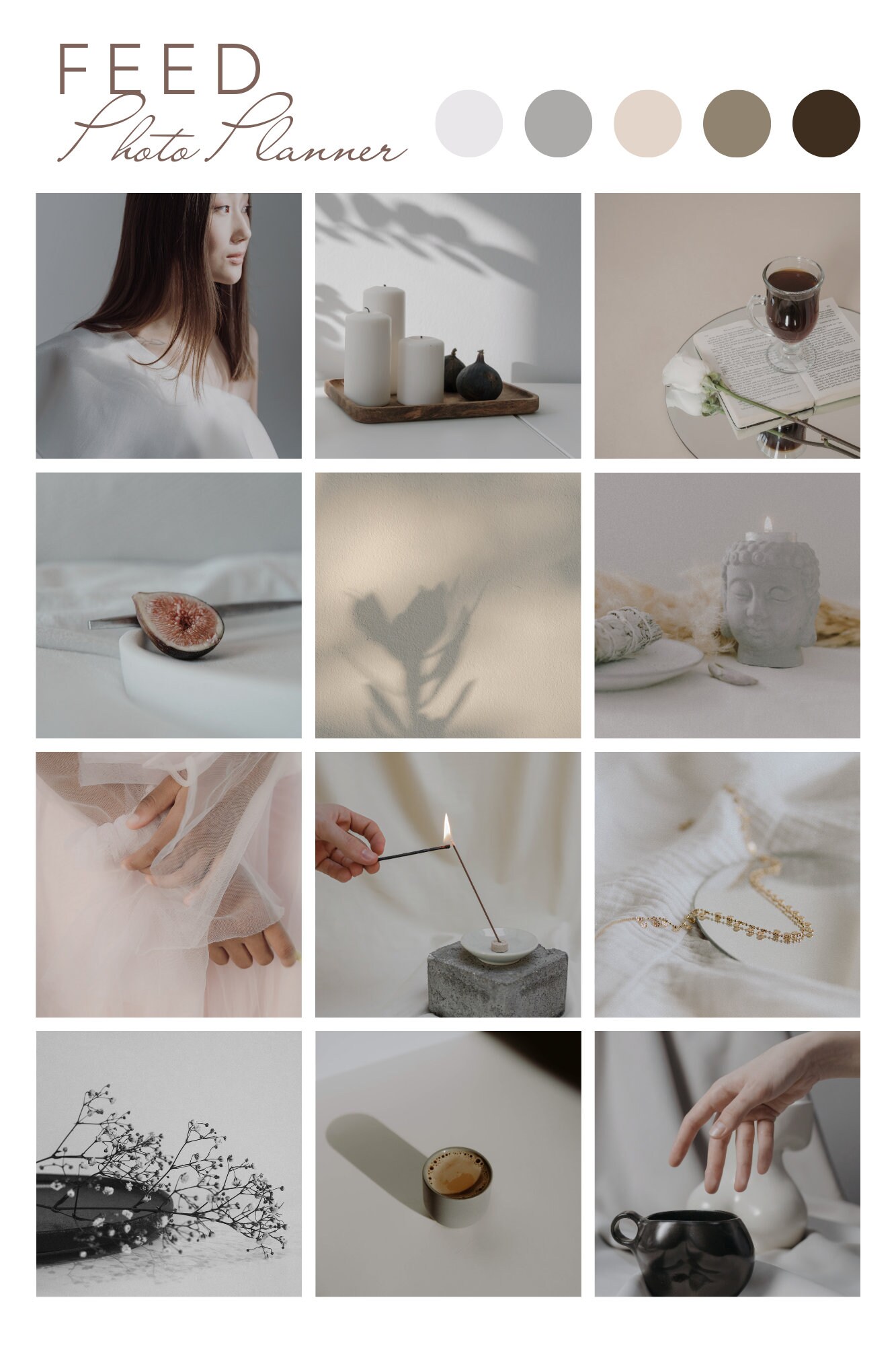 Canva Customizable Instagram Template - Editable Photo Planner for ...