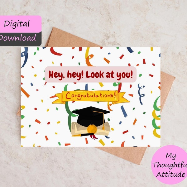 Hey Look Cards - Etsy