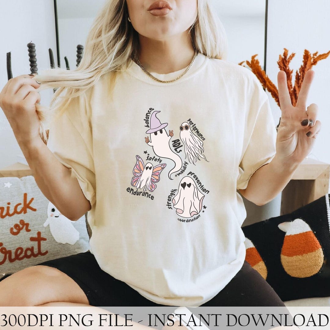 Physical Therapy Halloween Png, Physical Therapist Png, Spooky PT Png ...