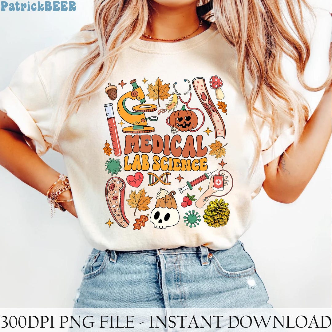 Medical Lab Science Halloween Png, Lab Tech Png, Medical Lab Science ...
