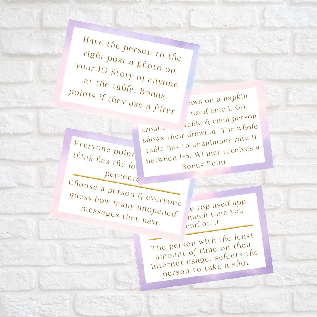 Phone-revealing Card Game : Mobile Secrets | Break the Ice W. 25 ...