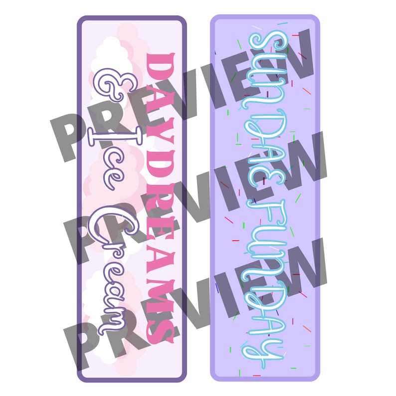 Ice Cream Party Photo Booth Props | Printable Decor (instant Download ...