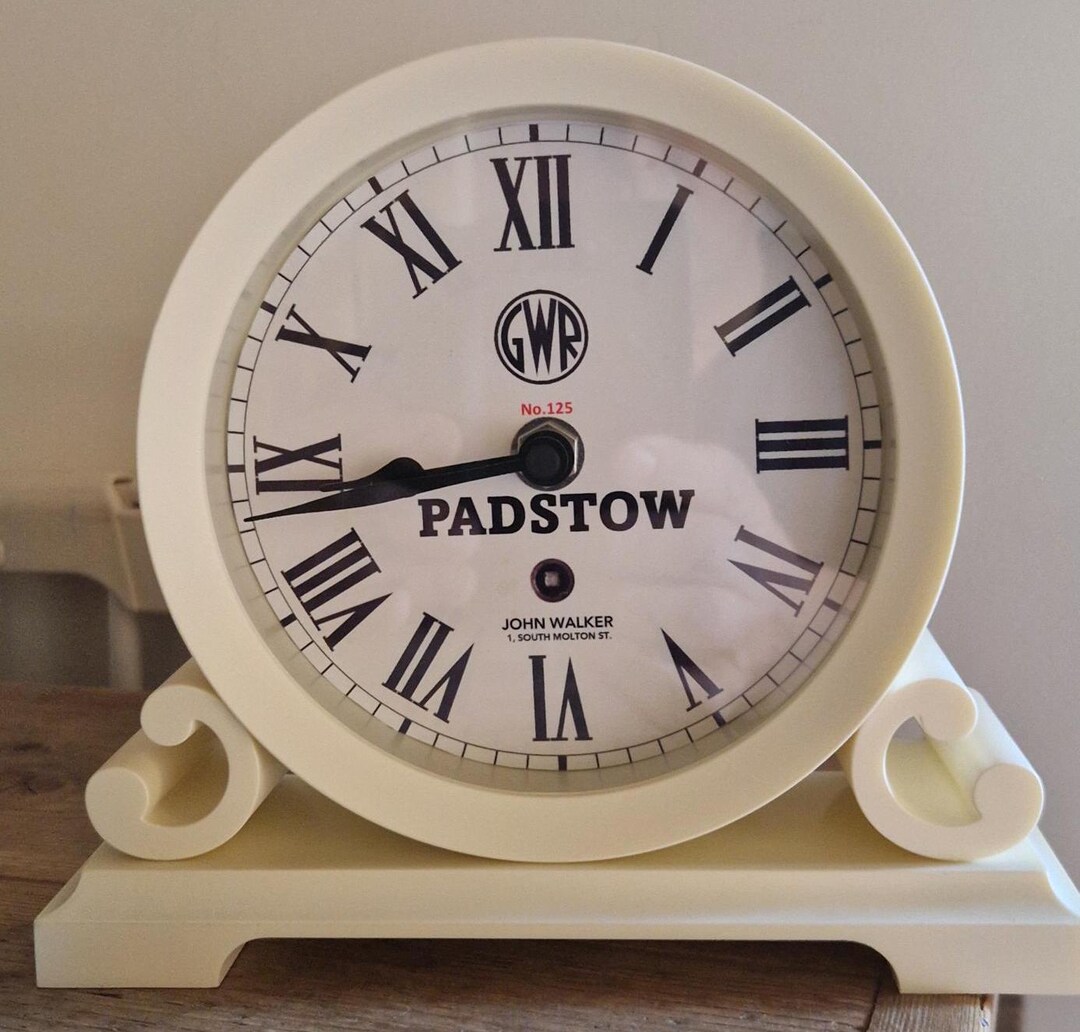 GWR Station, Table Clock - Etsy