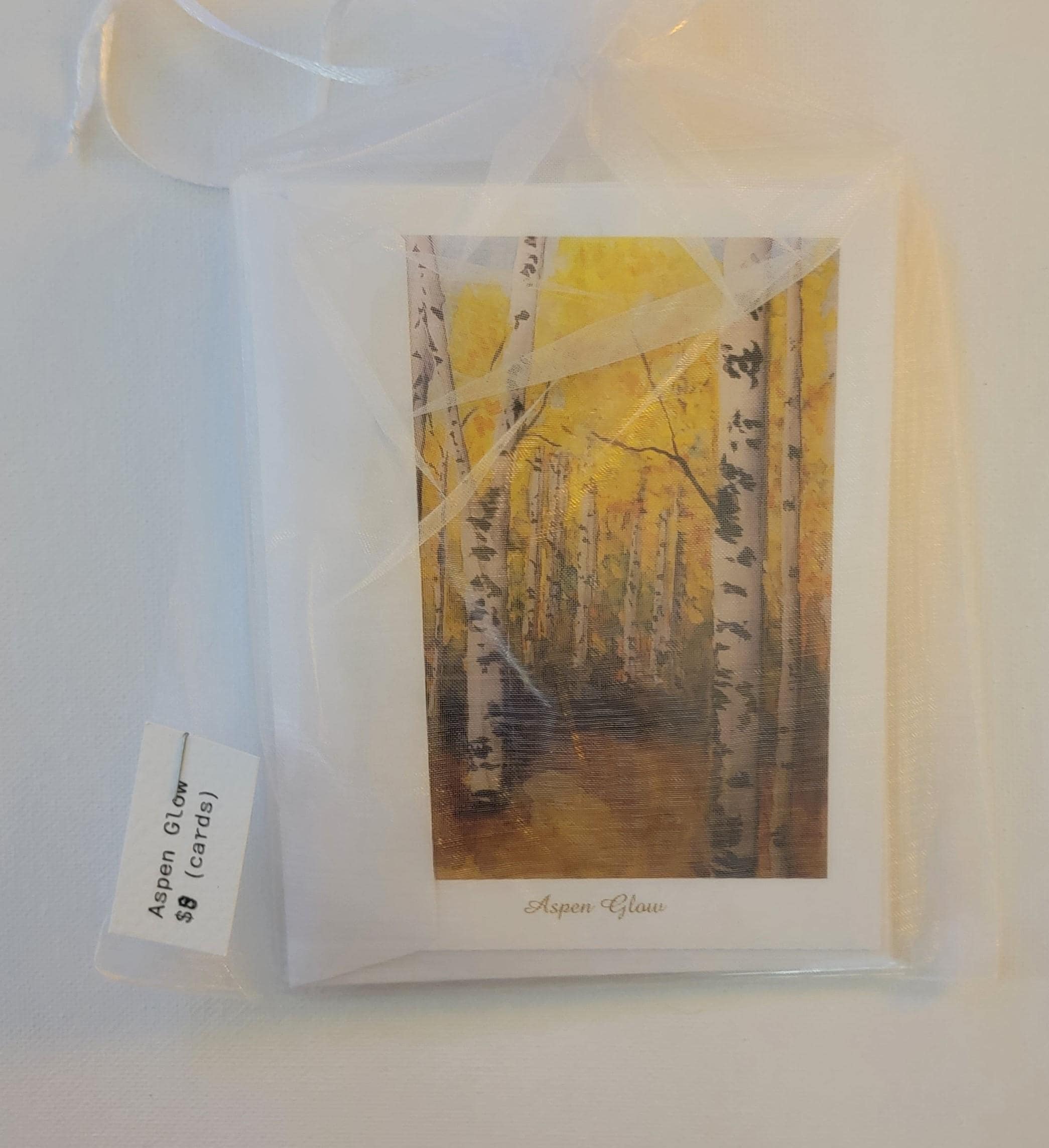 Aspen Glow, 4 Greeting Cards/envelopes (5x6 Inches Blank Inside) - Etsy