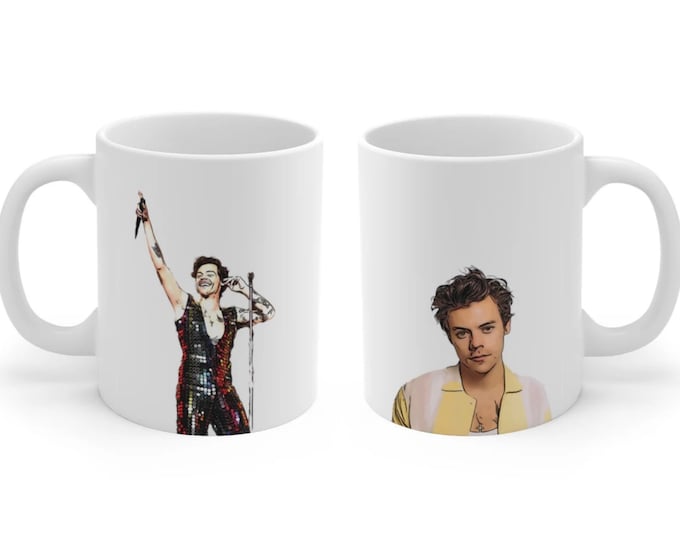Harry Styles Youre so Golden Fine Line Glass Mug/hs Love on Tour ...