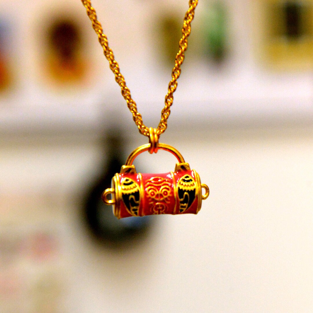 Zakiram Pendant, Collarbone Chain, Tibetan God of Wealth, National ...