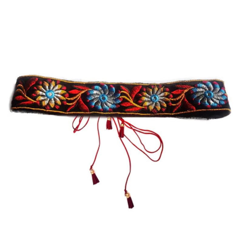 Bandwidth Waist Seal Ethnic Style Tibetan Clothes Robe With - Etsy ...