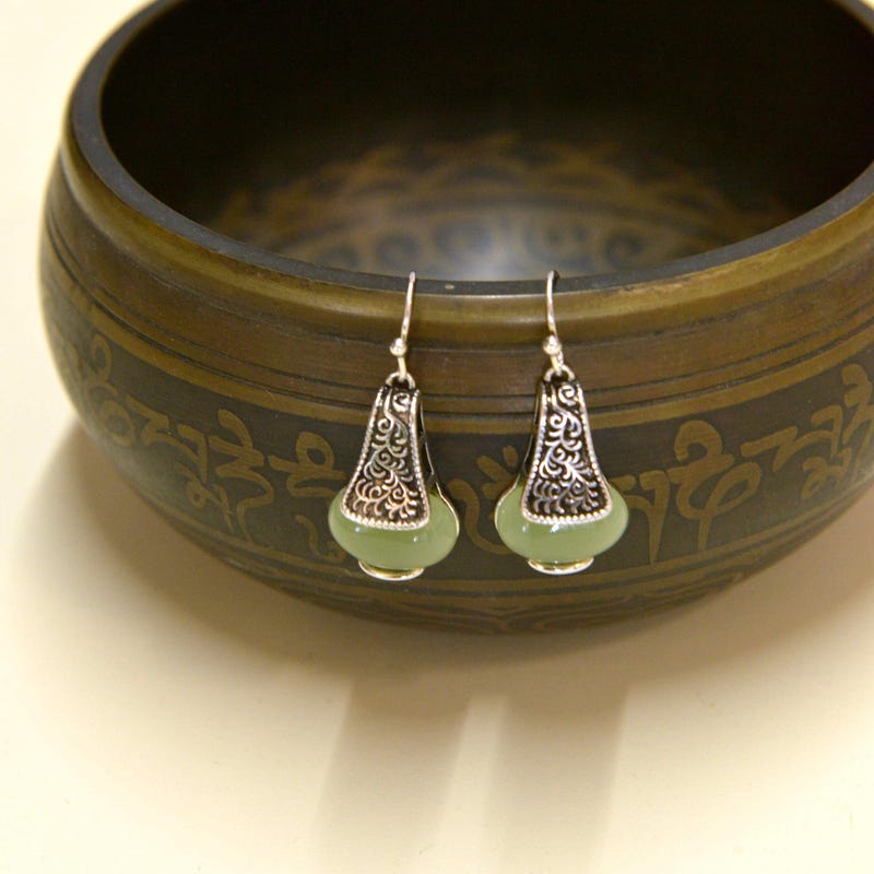 Tibetan Ethnic Earrings - Etsy