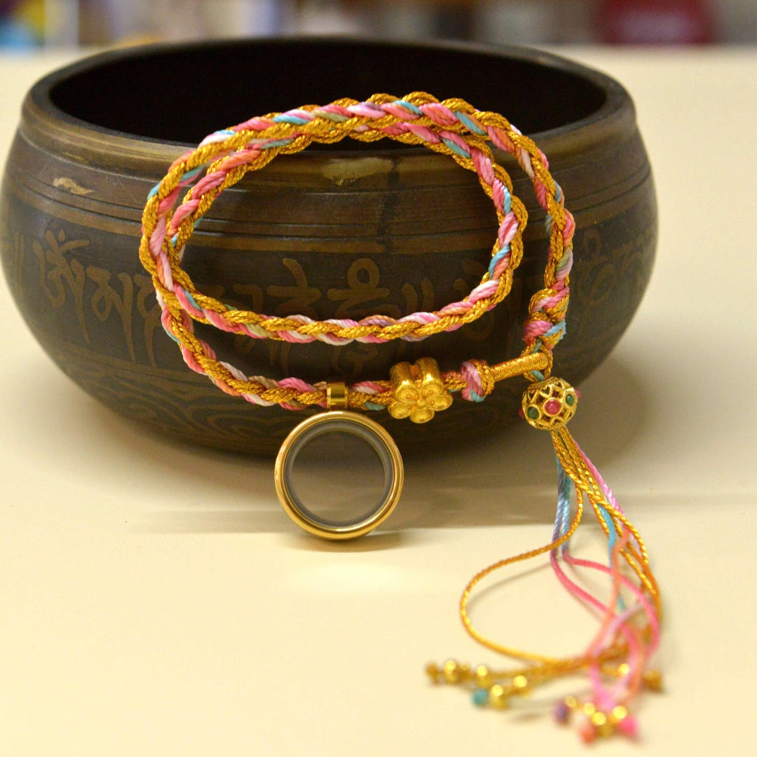 Handwoven Tibetan Thangka Gawu Box Bracelet: Ethnic Zakiram Style - Etsy