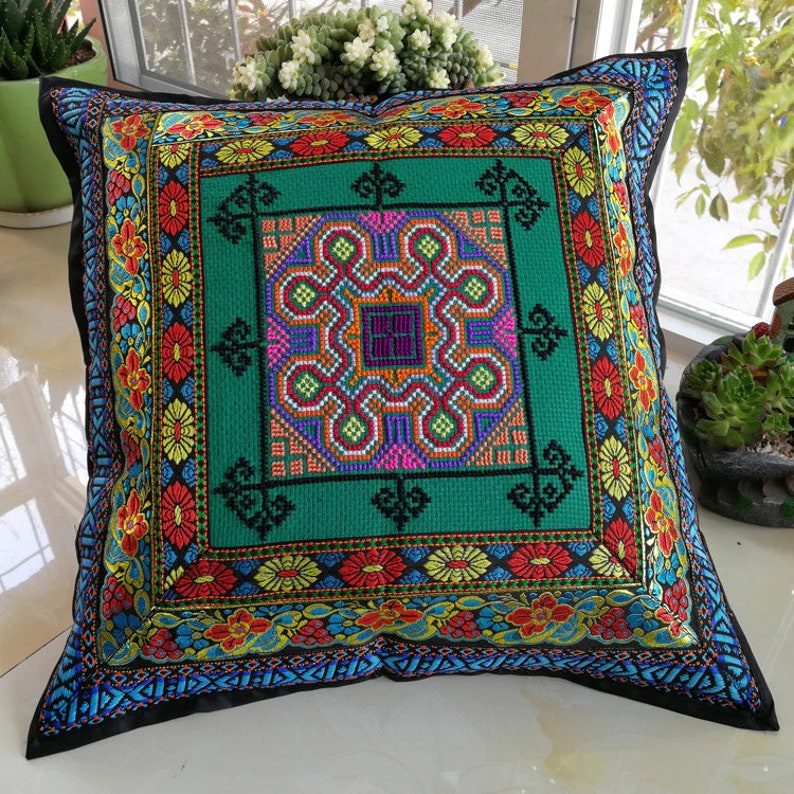 Vintage Ethnic Cushioned Dining Cushion Features Fabric - Etsy Singapore
