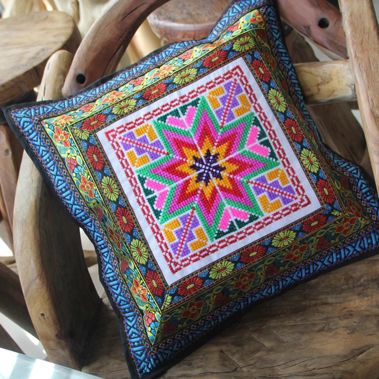 Vintage Ethnic Cushioned Dining Cushion Features Fabric - Etsy Singapore