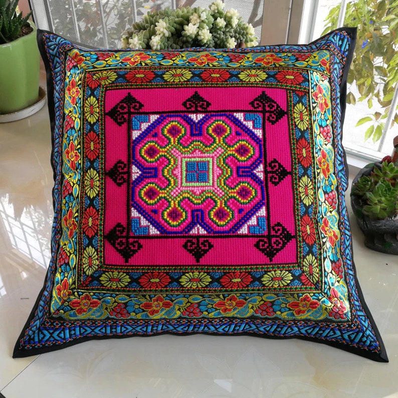 Vintage Ethnic Cushioned Dining Cushion Features Fabric - Etsy Singapore