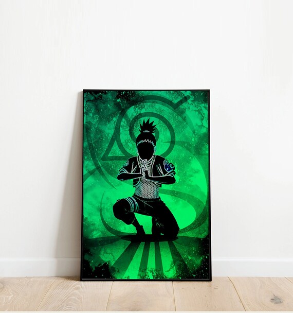 Naruto Anime Poster Shikamaru Poster Shikamaru Nara Poster - Etsy