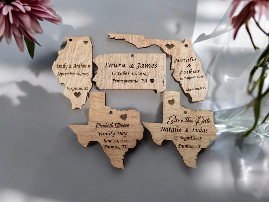 Engraved Family Reunion Magnets, Bulk Wedding Favors for Guests, Bulk ...