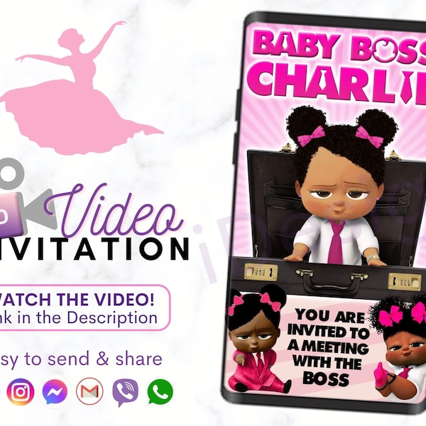 Boss Baby Invitation - Etsy