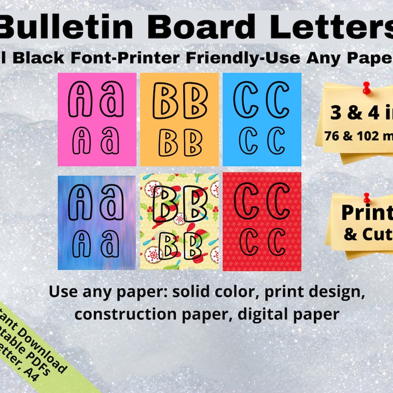Letters on Bunting - Etsy