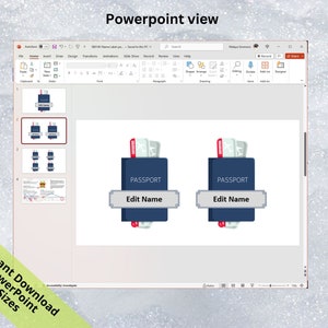 Passport Book, Editable Student Name Tags PRINTABLES, Classroom ...