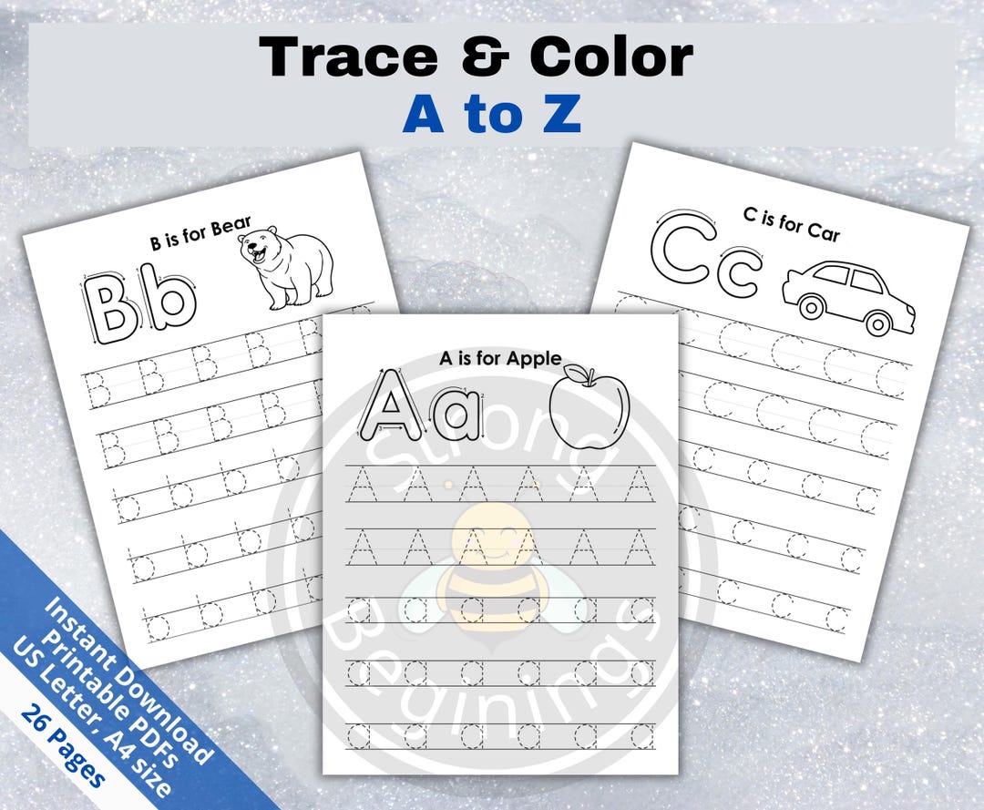 Coloring & Tracing, Letters Tracing, Printable Handwriting Practice ...