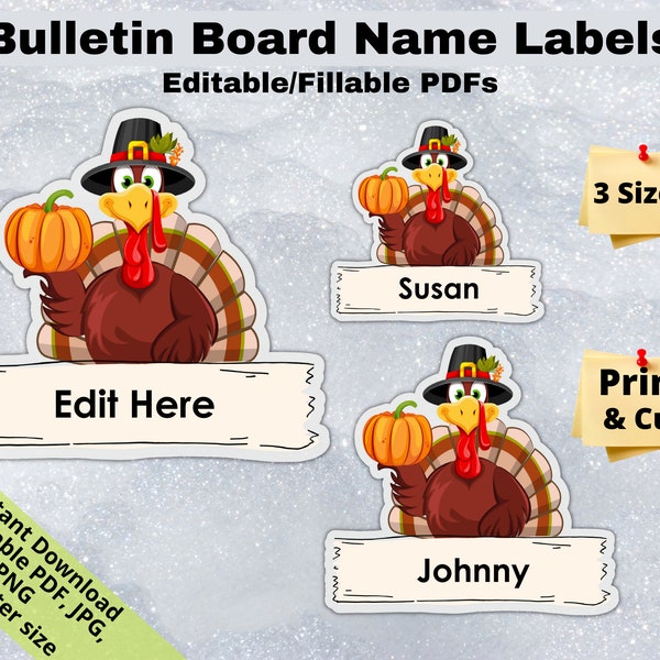 November Bulletin Board - Etsy