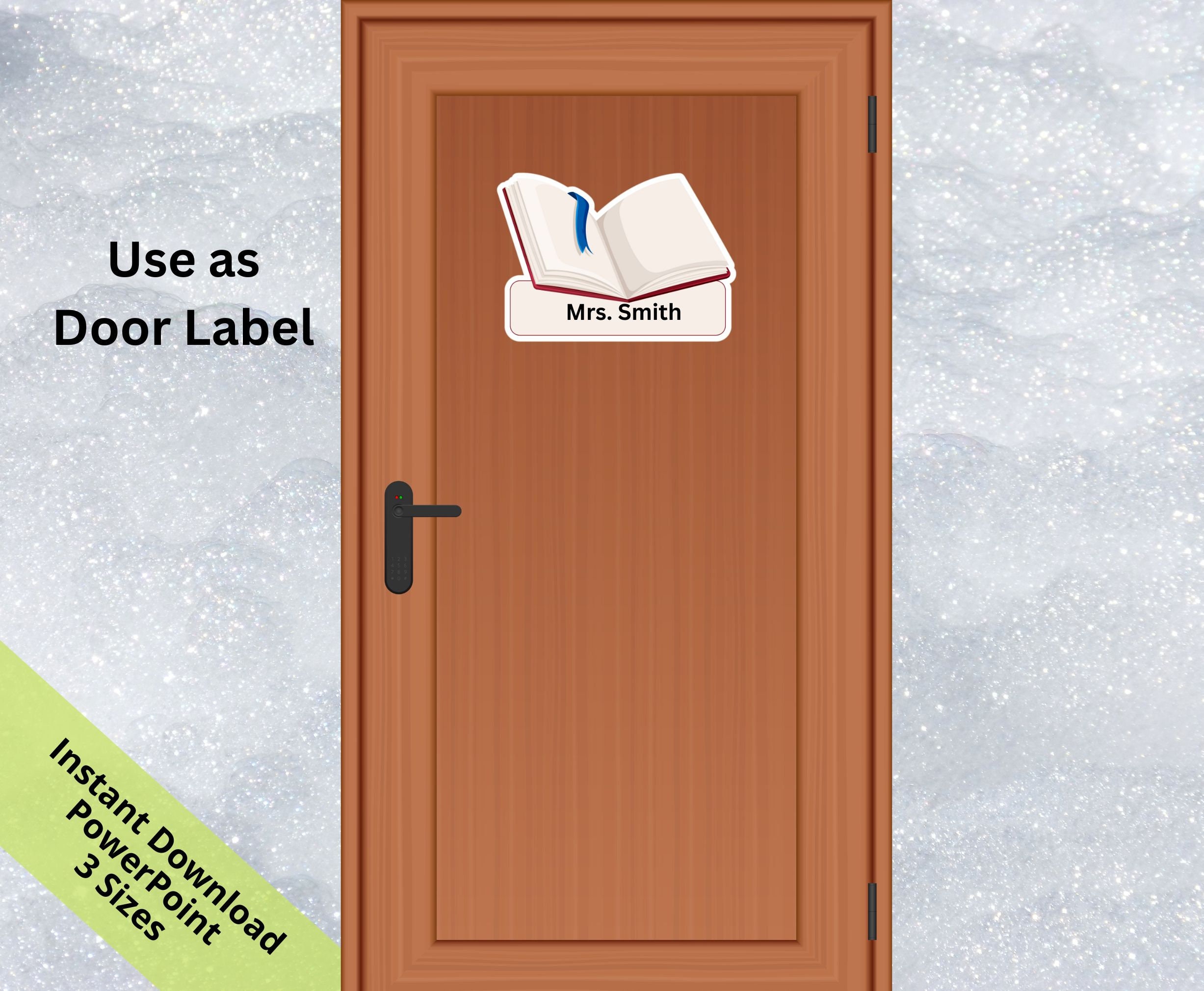 Open Book, Editable Student Name Tags PRINTABLES, Classroom Bulletin ...