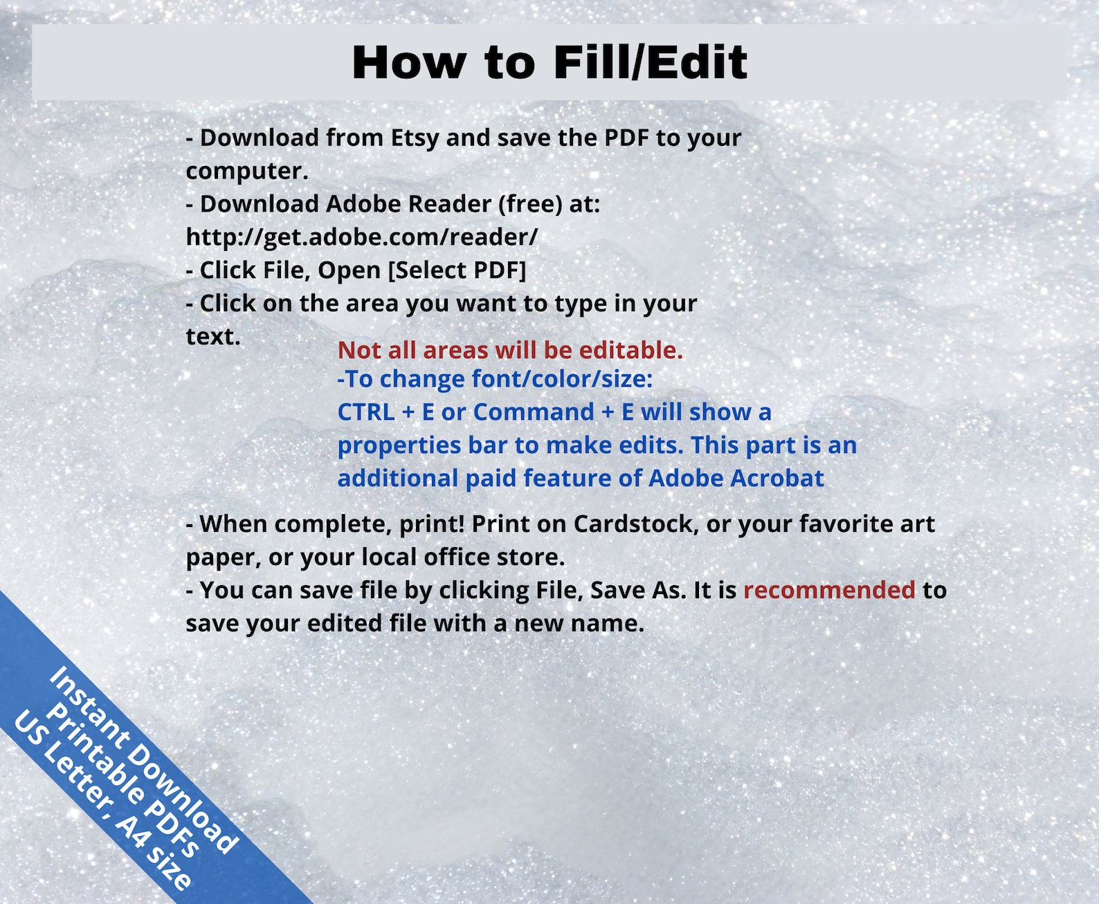 Printable 3x5 Index Card, Fillable Note Cards, Editable Index Cards ...