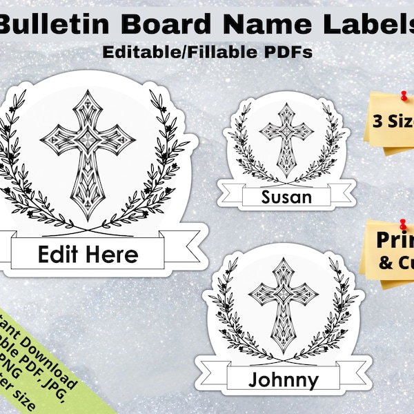 Cross for Bulletin Board - Etsy