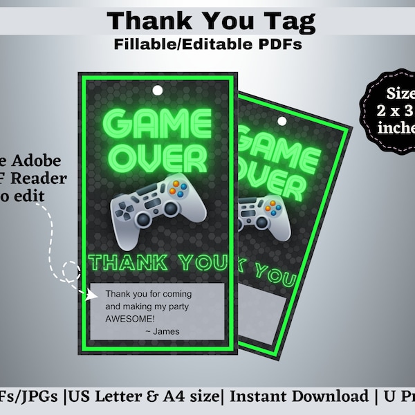 Video Game Card - Etsy