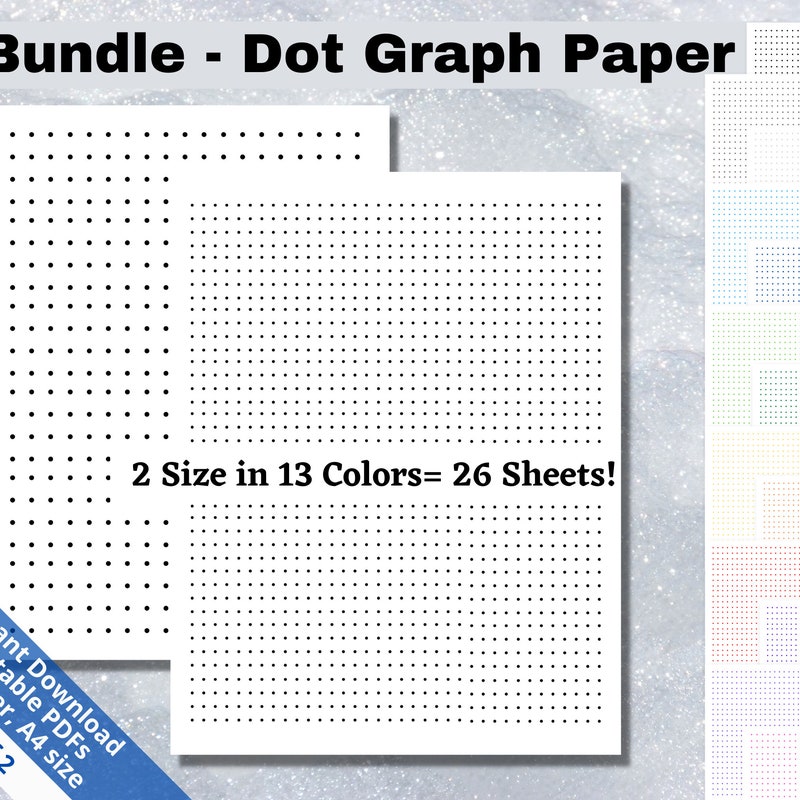 Dot Grid Paper - Etsy