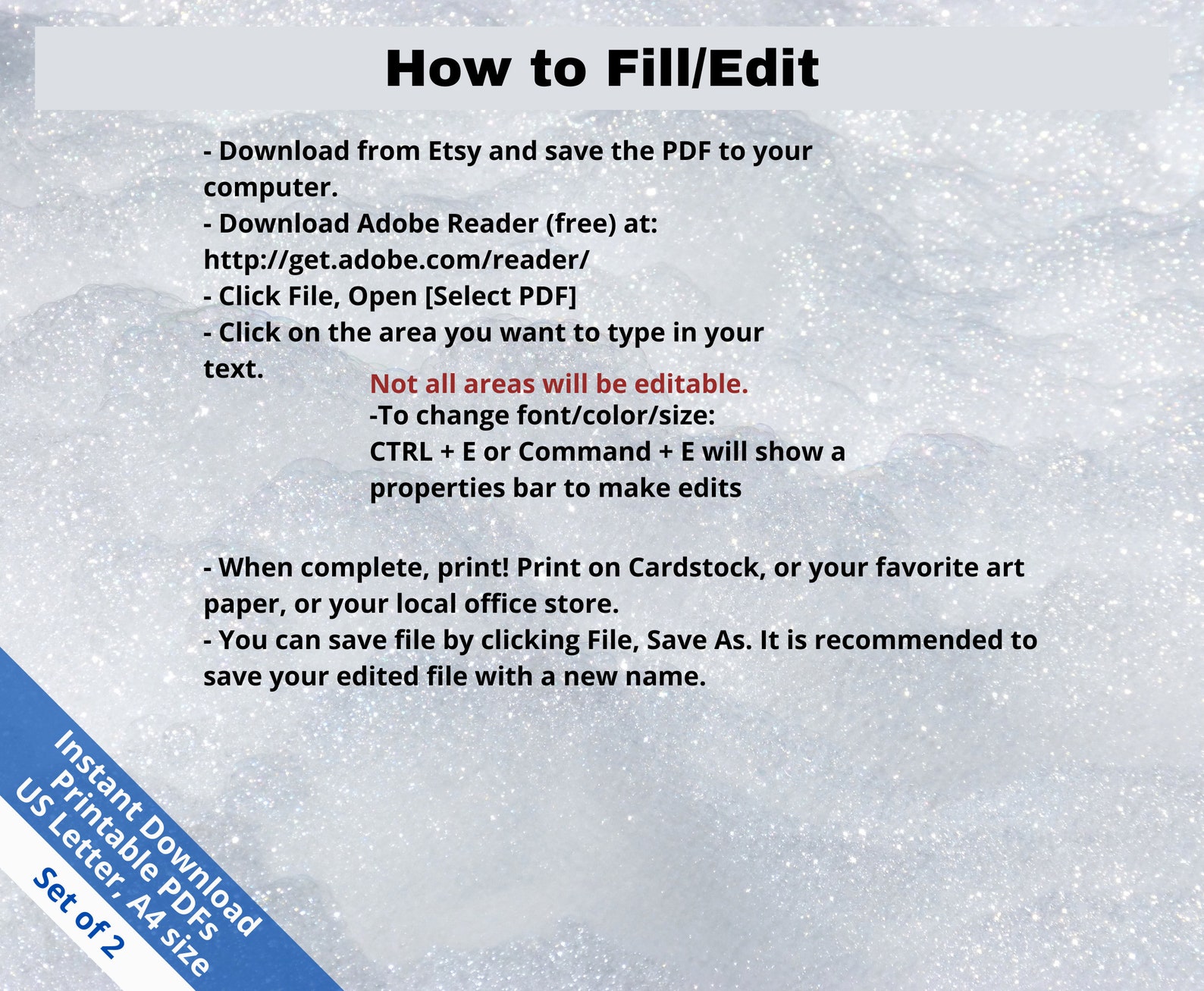 Printable 3x5 Index Card Fillable Note Cards Editable Index - Etsy