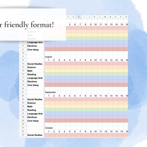 Editable Missouri Homeschool Hours Log - Etsy