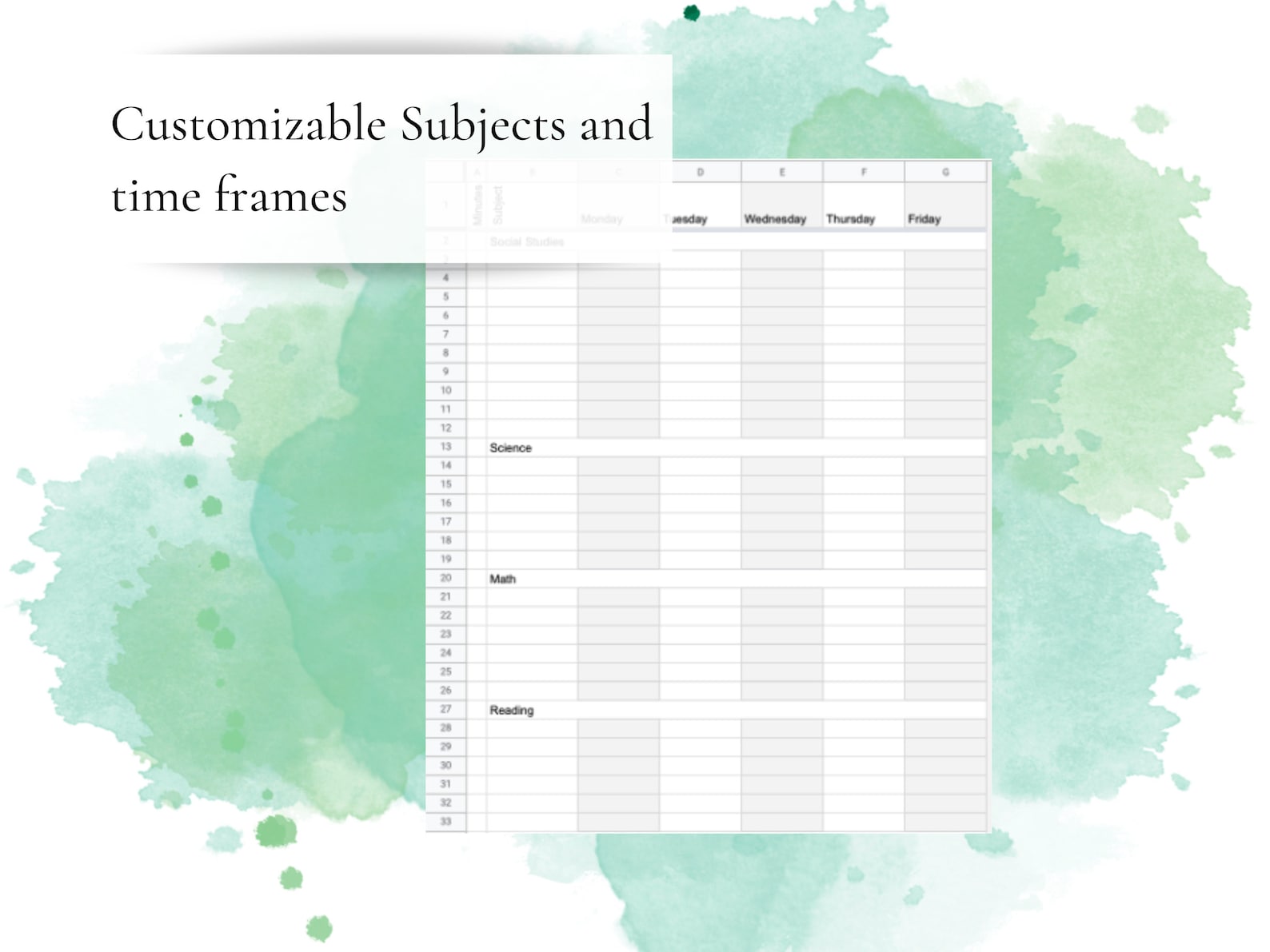 Editable Missouri Homeschool Hours Log - Etsy