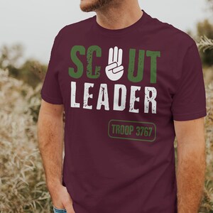 Scout Leader Shirt, Girl Scout Shirt, Girl Scout T Shirt, Girl Scout ...