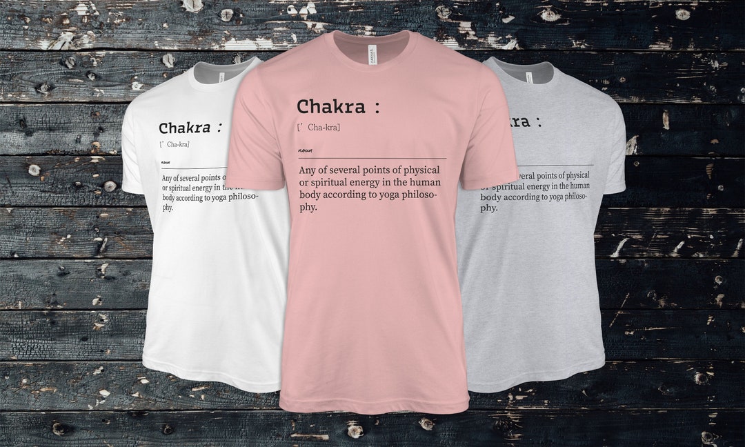 Chakra Definition Shirt, Chakra T-shirt, Chakra Tank Top, Yoga Tshirt, Meditation Tee, Spiritual ...